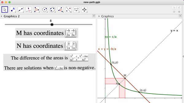 Making a GeoGebra Slide Show – Henri's Math Education Blog